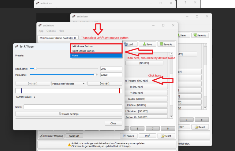 How To Use Antimicro To Map Gamepad Controls For Cheat Functions - SHADOWS