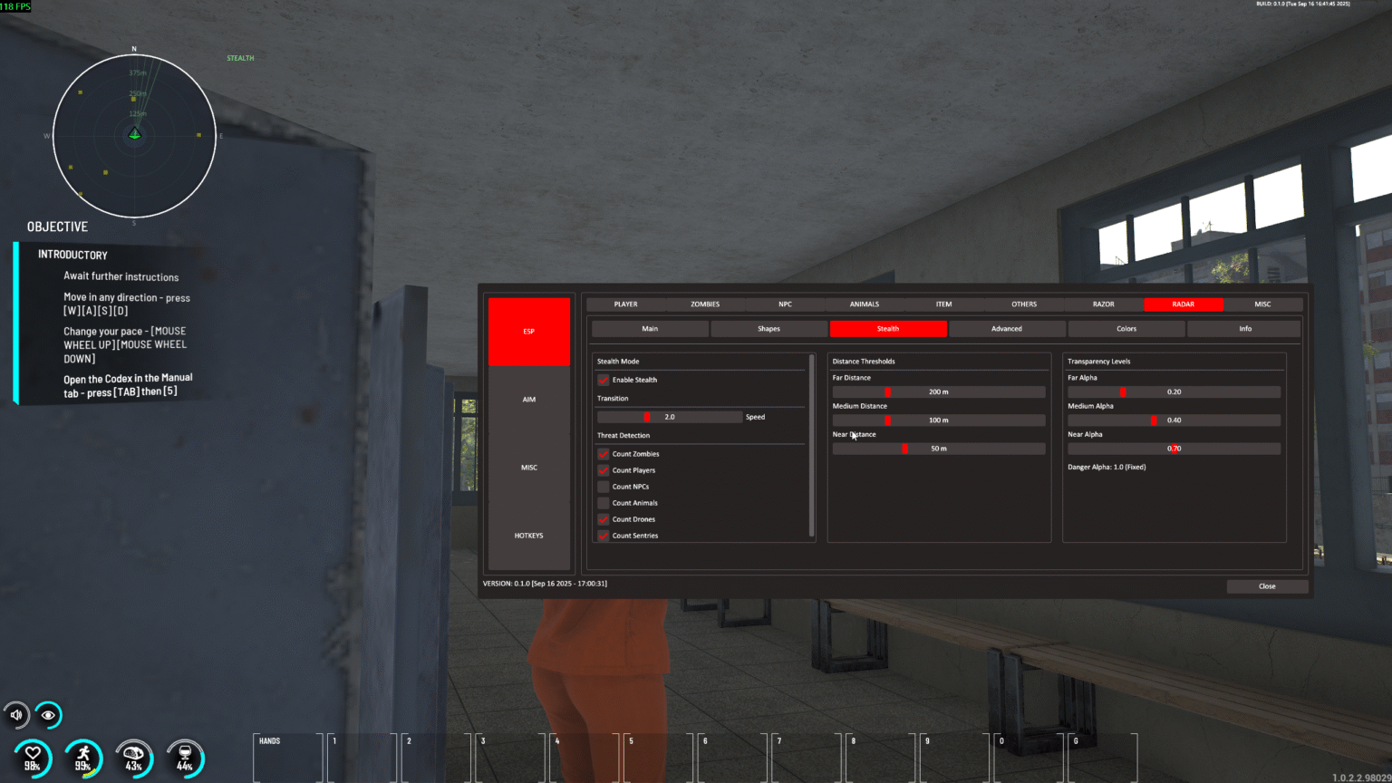 Scum Cheat - Shadows 2025